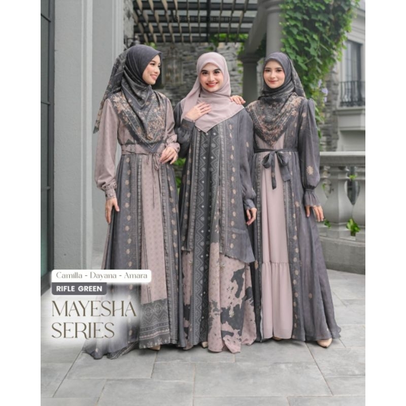 Jual (KHUSUS PELUNASAN - CLOSE PO) Sarimbit MAYESHA SERIES by Sajeeda ...