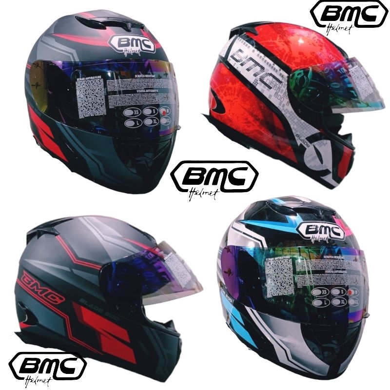 Jual helm full face BMC 100% ORI baru | Shopee Indonesia