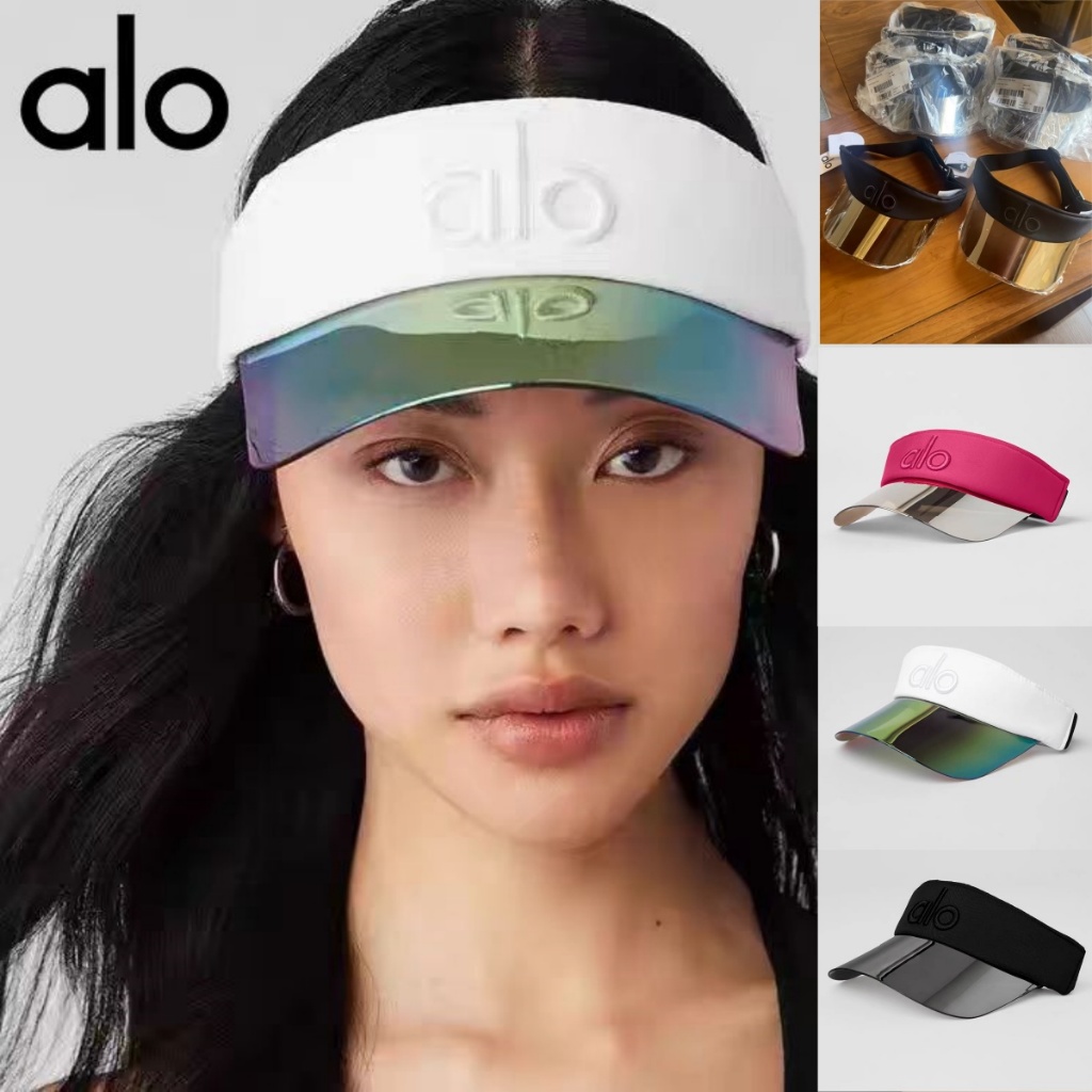 Jual Original 100% Alo Yoga Solar Visor BLACK/RED/WHITE/PINK | Shopee ...