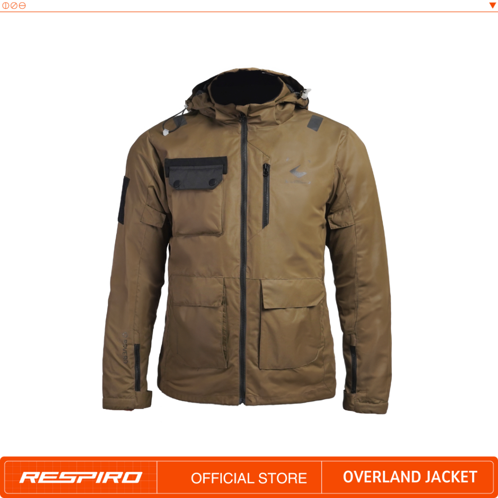 Jual Jaket Respiro OVERLAND | Jaket Motor Harian Pria Windproof ...