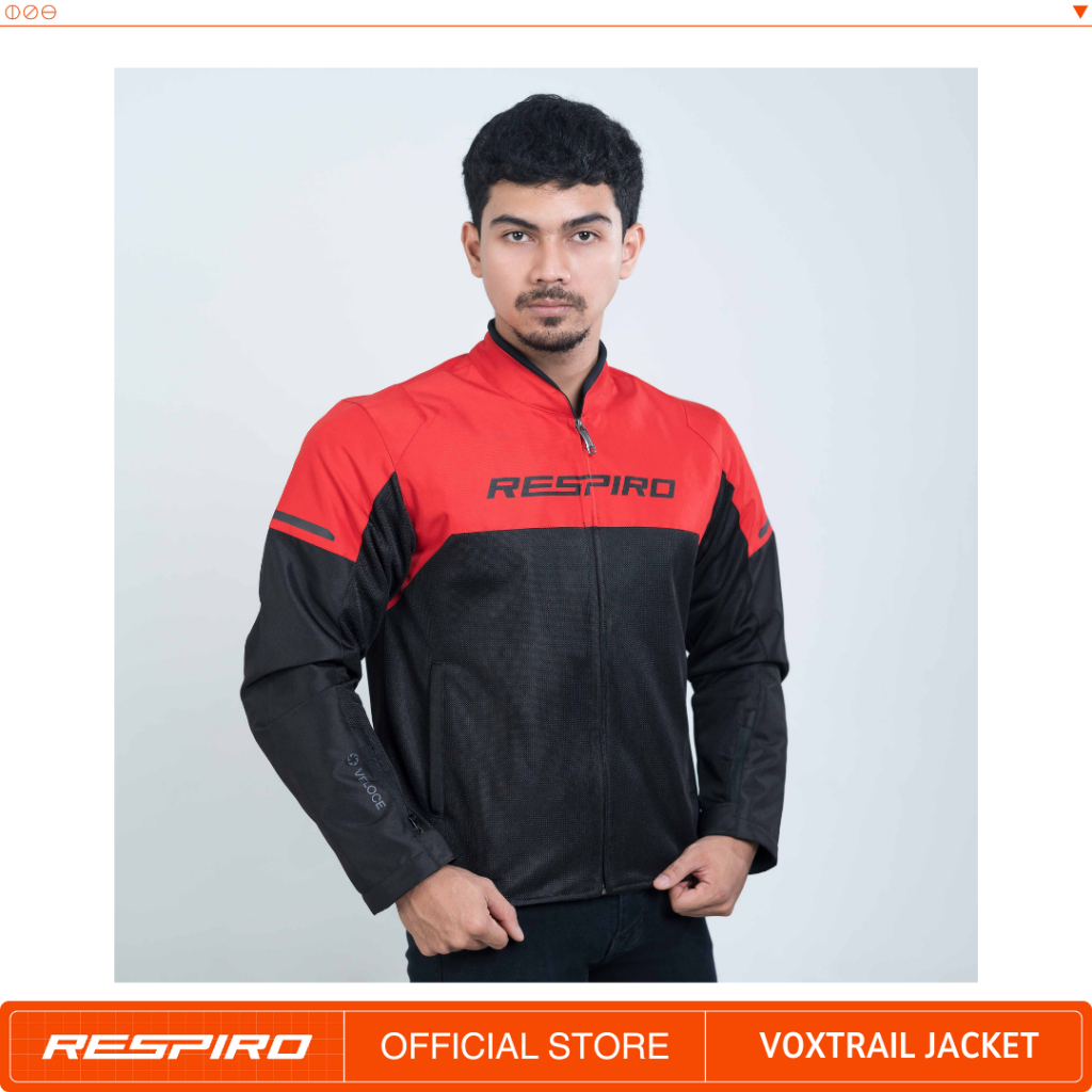 Jual Jaket Respiro VOXTRAIL | Jaket Motor Harian Pria Windproof ...