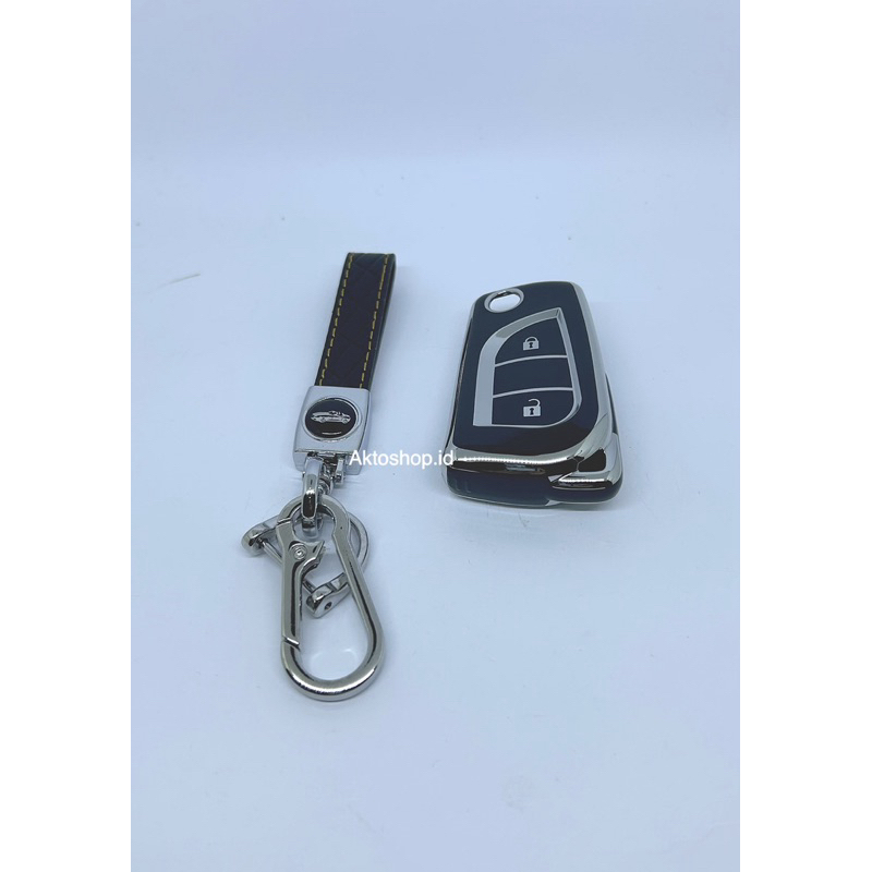 Jual Cover Sarung Kunci remote mobil toyota Innova Reborn | Shopee ...