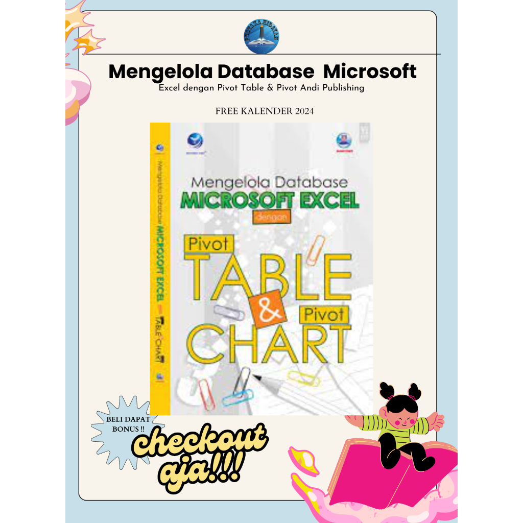 Jual Mengelola Database Microsoft Excel dengan Pivot Table & Pivot Andi Publishing | Shopee ...