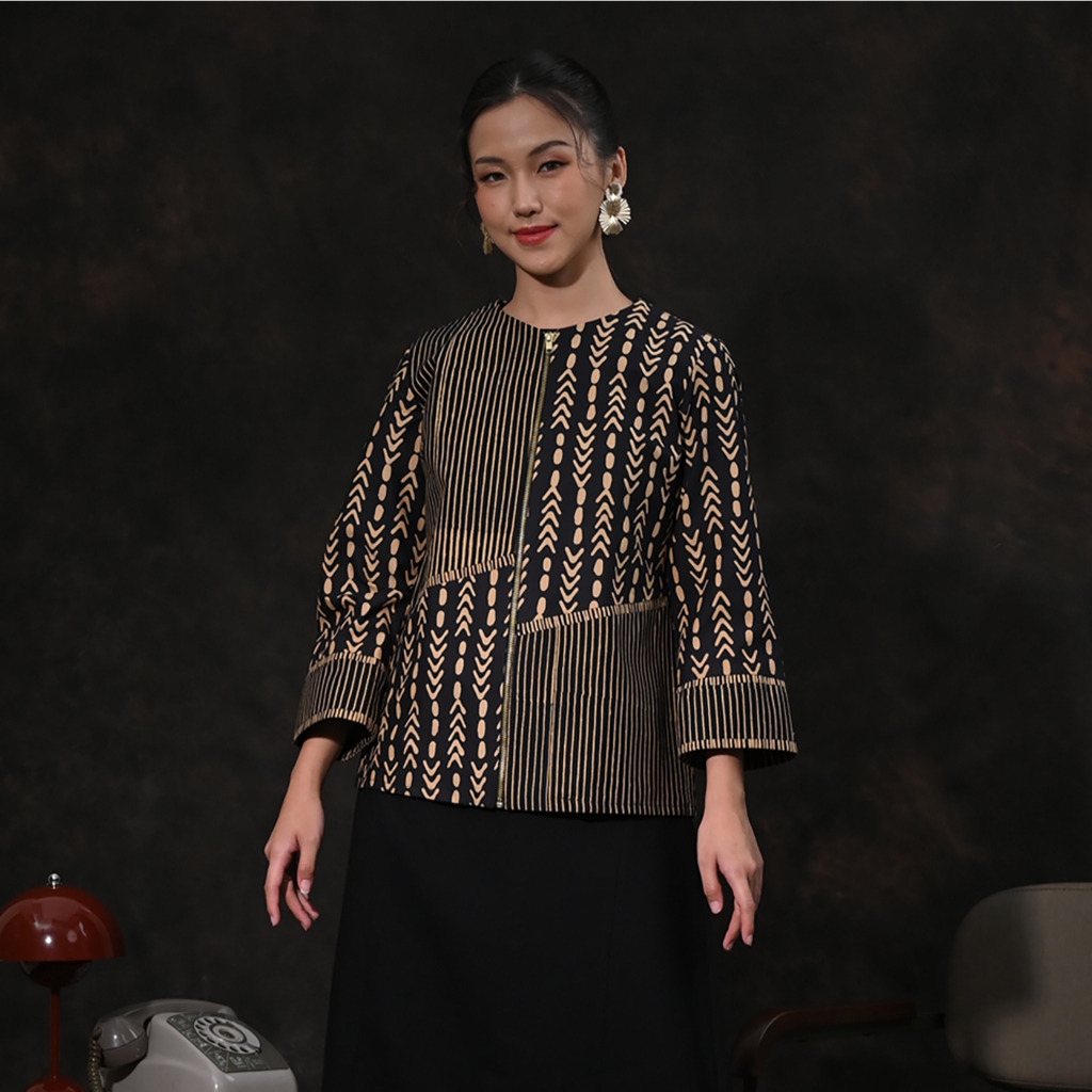 Jual NONA RARA - Narnia Garut T3196, Baju kerja blouse batik wanita ...