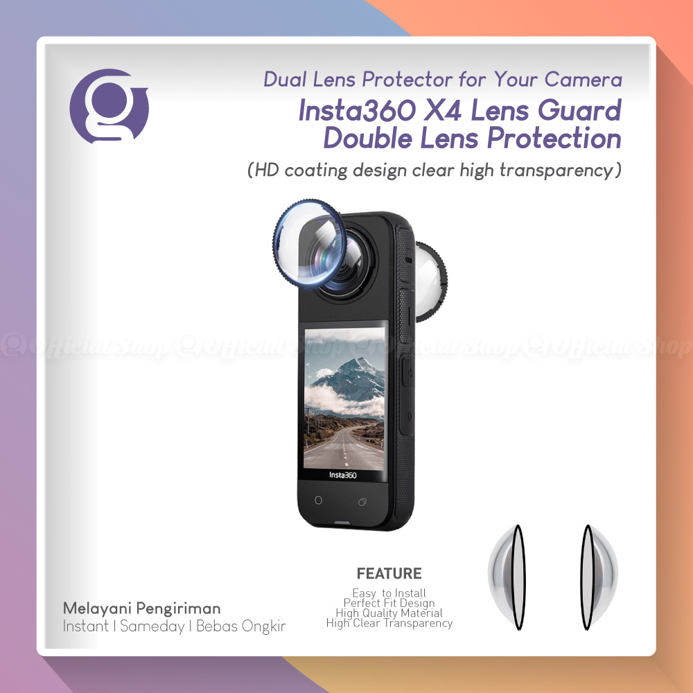 Jual Lens Guards for Insta360 X4 Pelindung Anti Gores Cover Lensa ...