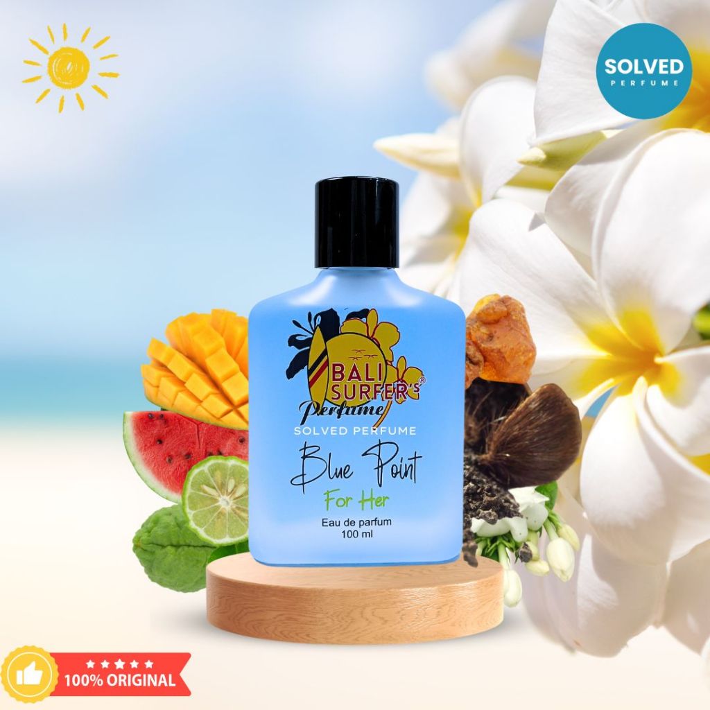 Jual Parfum Bali Surfers Perfume Blue Point For Her Original | Shopee ...