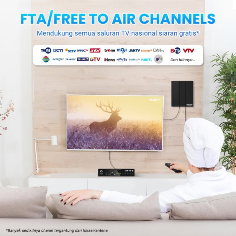 Jual Set Top Box Finito SupporTv tabung Free Kabel RCA Penerima Siaran ...