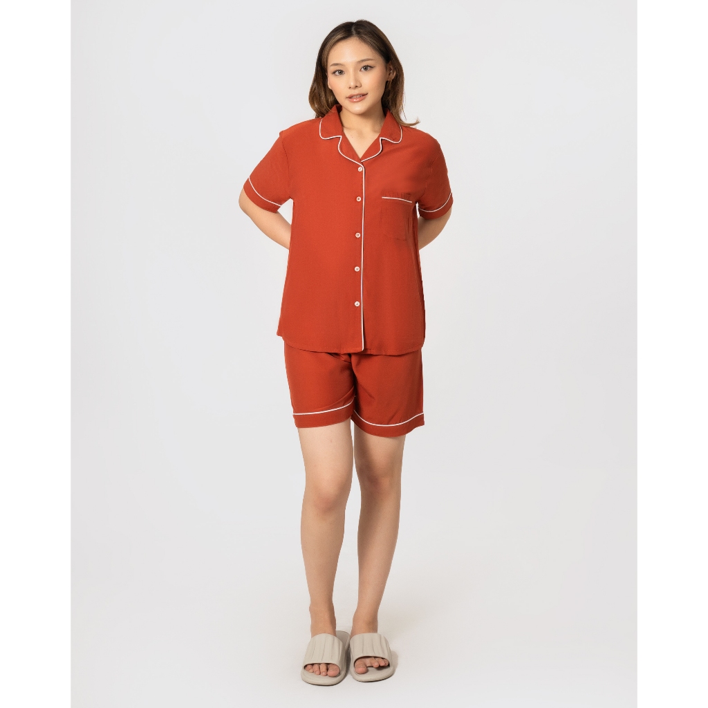 Jual MALOVA WUuS Pajamas Alonica Piyama Wanita Celana Pendek Baju Tidur Wanita Celana Pendek ...