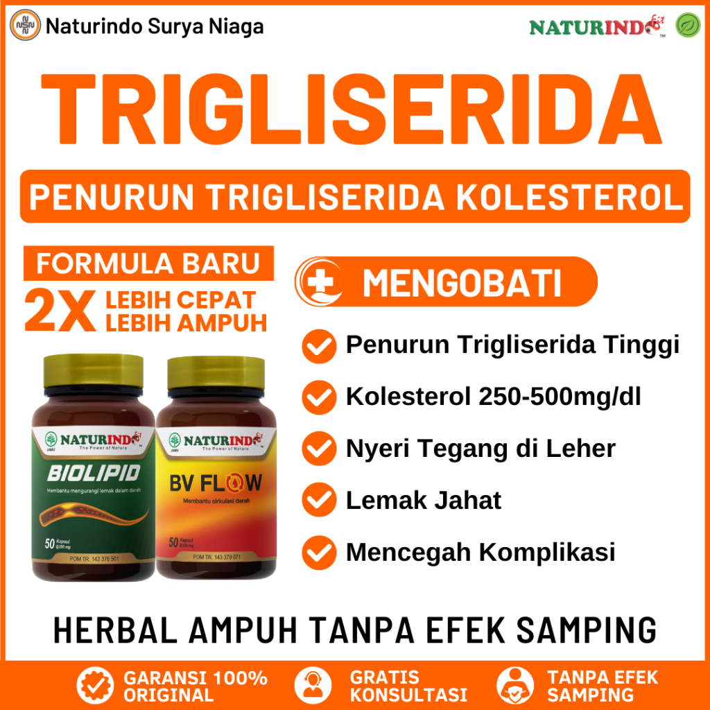 Jual Obat Penurun Trigliserida Tinggi Herbal Ampuh Tg Kolesterol dan ...