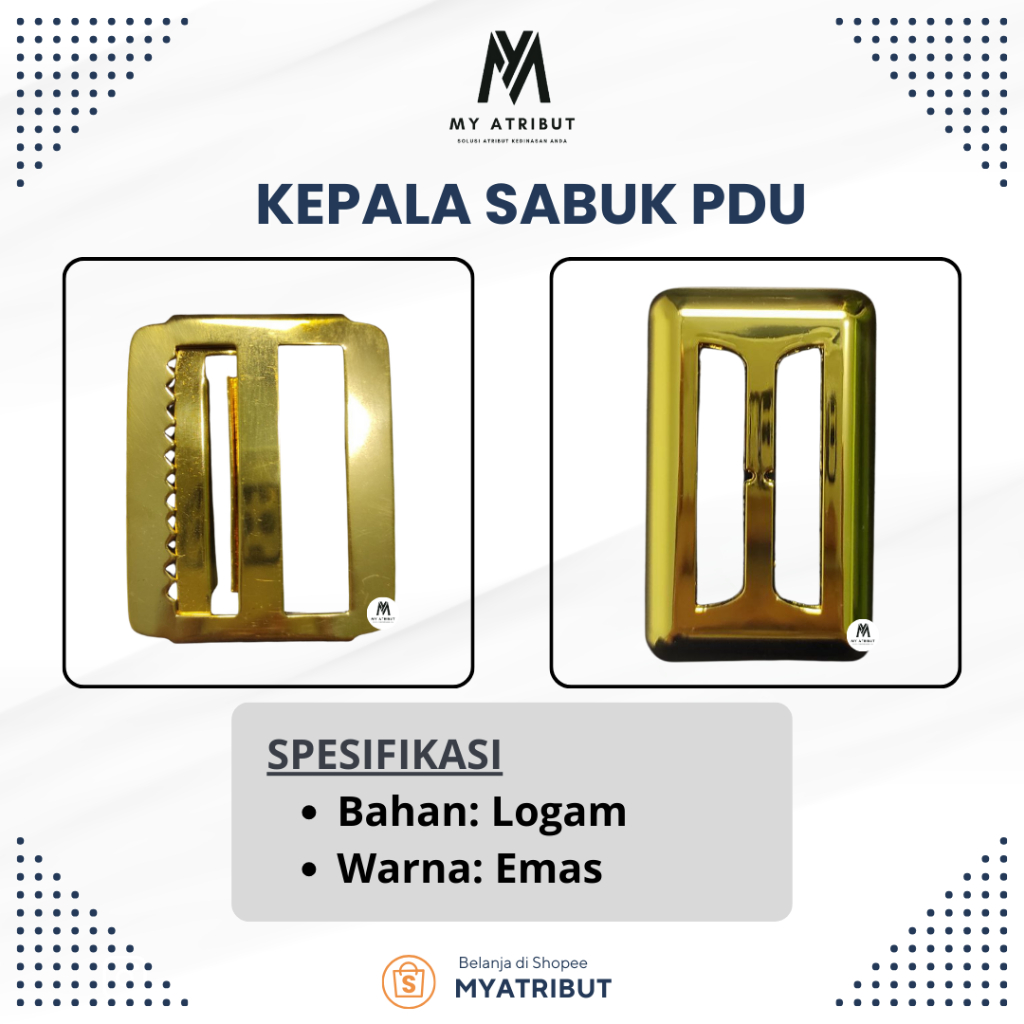 Jual Kepala Sabuk PDU | Shopee Indonesia
