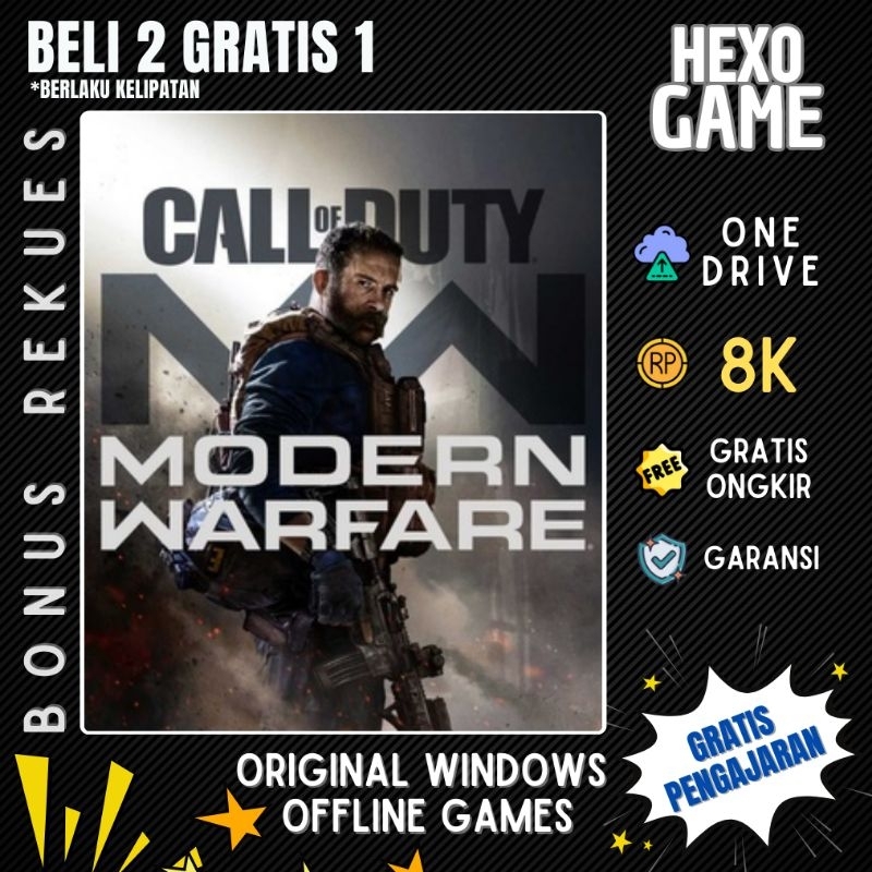 Jual CALL OF DUTY MODERN WARFACE - COD MW - GAME LAPTOP - LINK DOWNLOAD ...