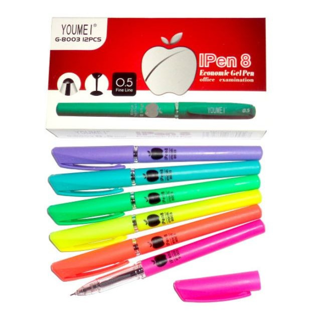 Jual Bolpen Ipen X Gel Ink 0.38mm /Balpoint Pulpen / Bolpen Apple 0.5mm ...