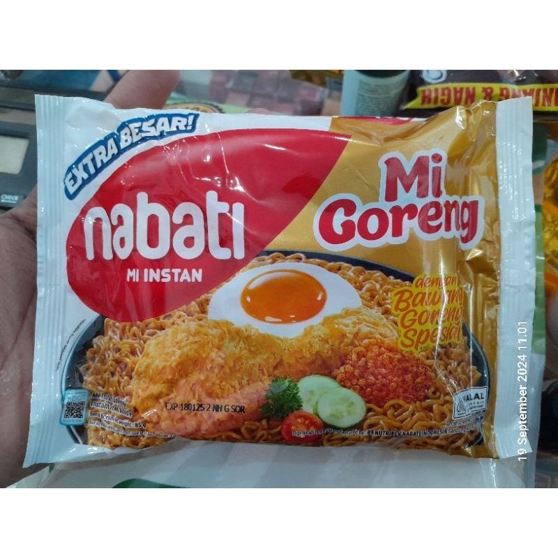 Jual Nabati Mie Instant Mi Goreng 85g | Shopee Indonesia