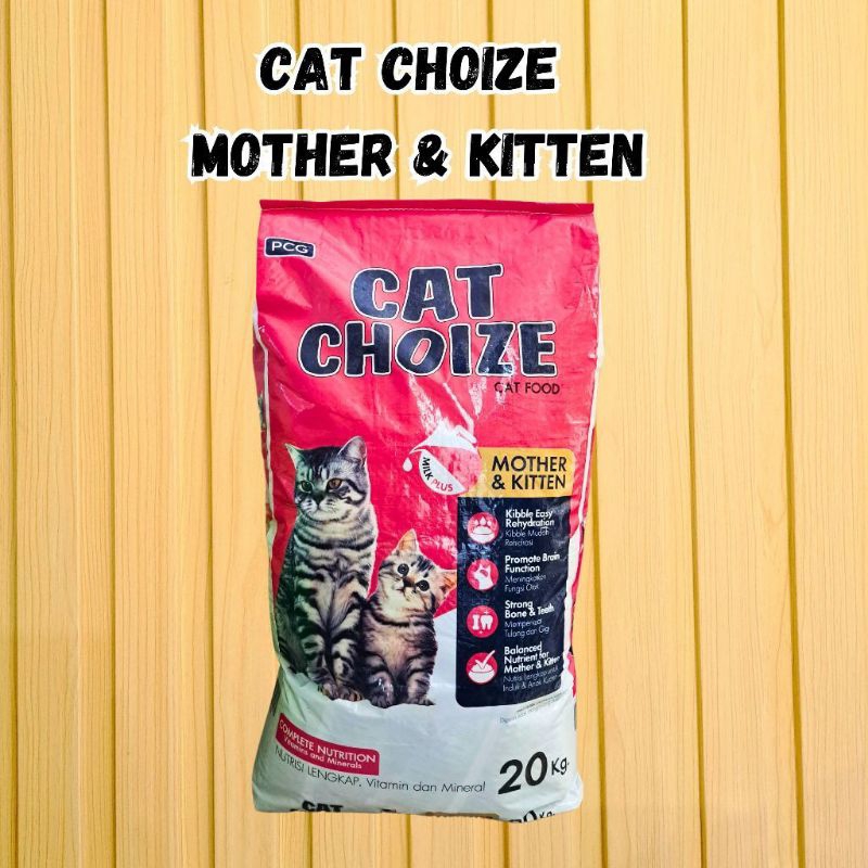 Jual Cat Choize Mother & Kitten / Mother And Kitten Milk Plus Makanan ...