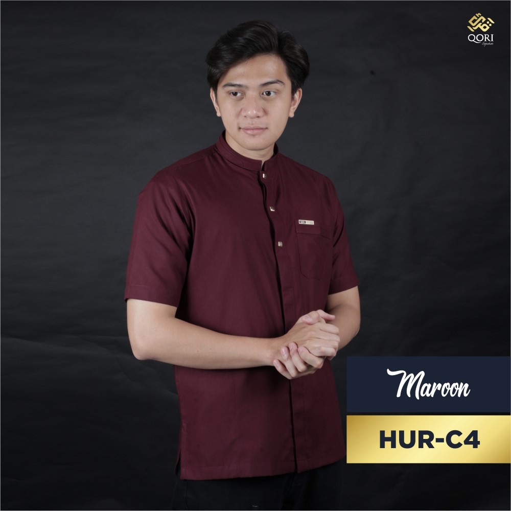 Jual Qori Apparel Signature Abu Hurairah Baju Koko Casual (Lengan ...