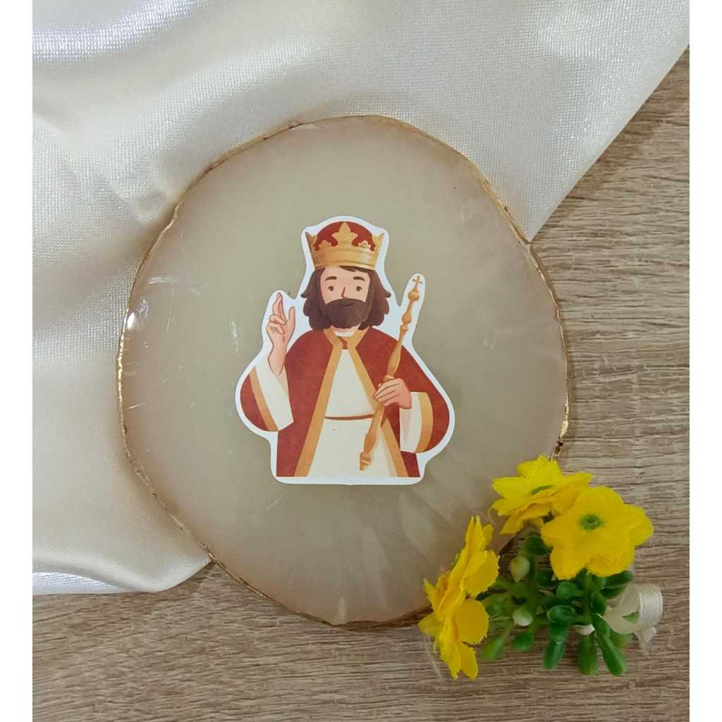Jual Sticker Kristen Tahan Air - Christ The King/ Kristus Raja | Shopee ...