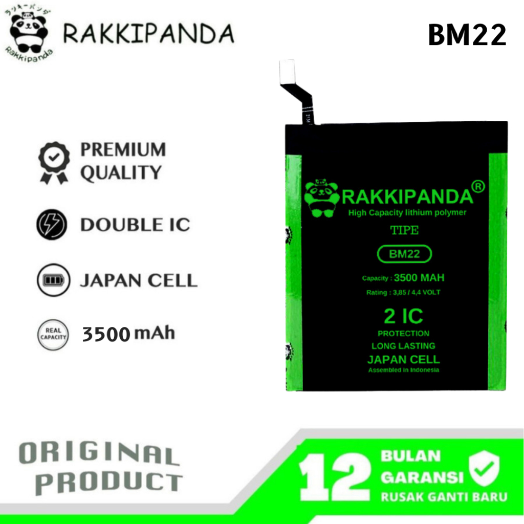 Jual RakkiPanda - BM22 Mi 5 Batre Batrai Baterai | Shopee Indonesia