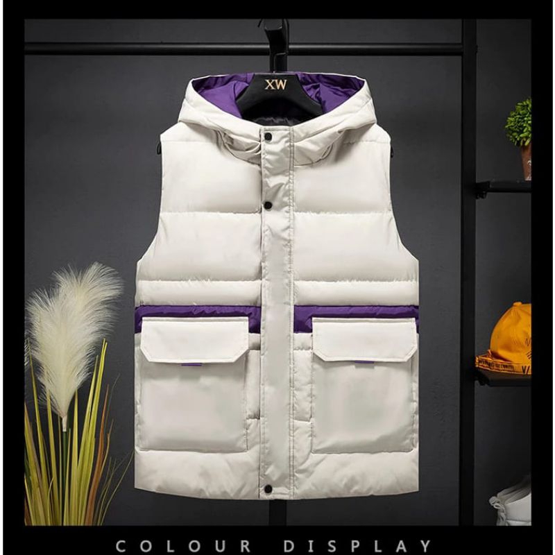 Jual Jaket Vest Pria/ Rompi Motor Pria/ Rompi Keren Pria | Shopee Indonesia