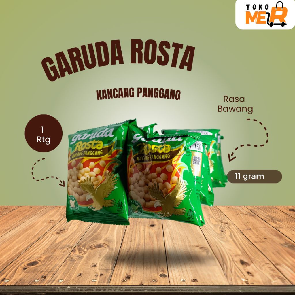 Jual Garuda Rosta Bawang (10 x 11 gr) | Shopee Indonesia