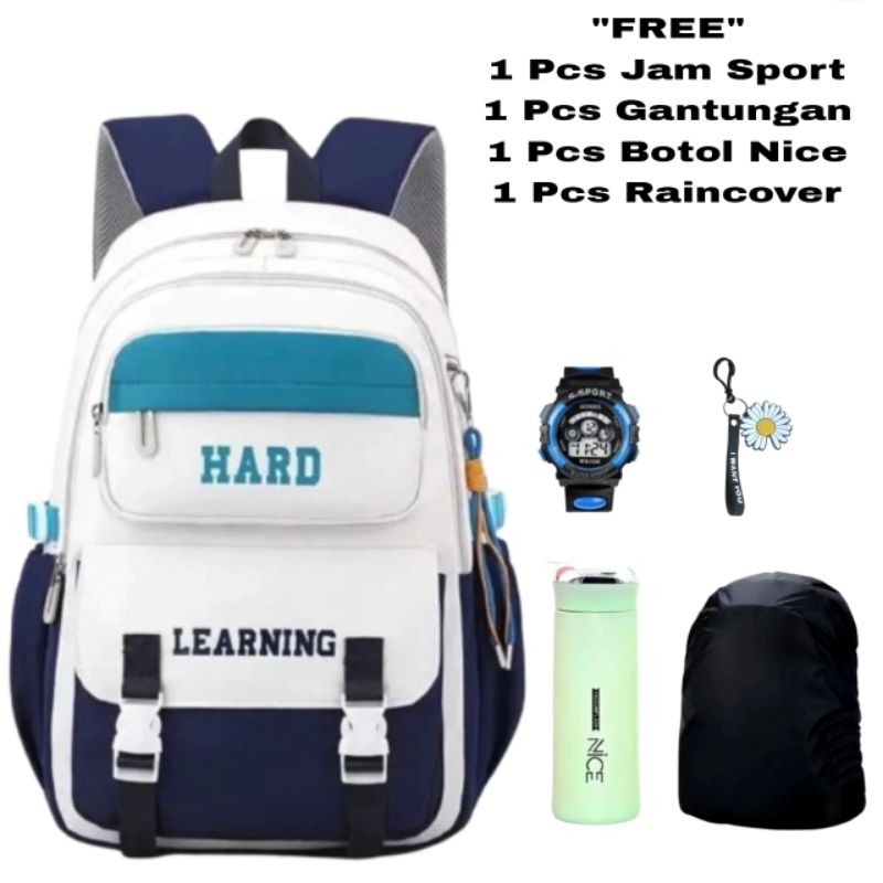 Jual Tas Ransel sekolah Anak Motif Hard Learning Model Terbaru Kekinian 2024 | Shopee Indonesia