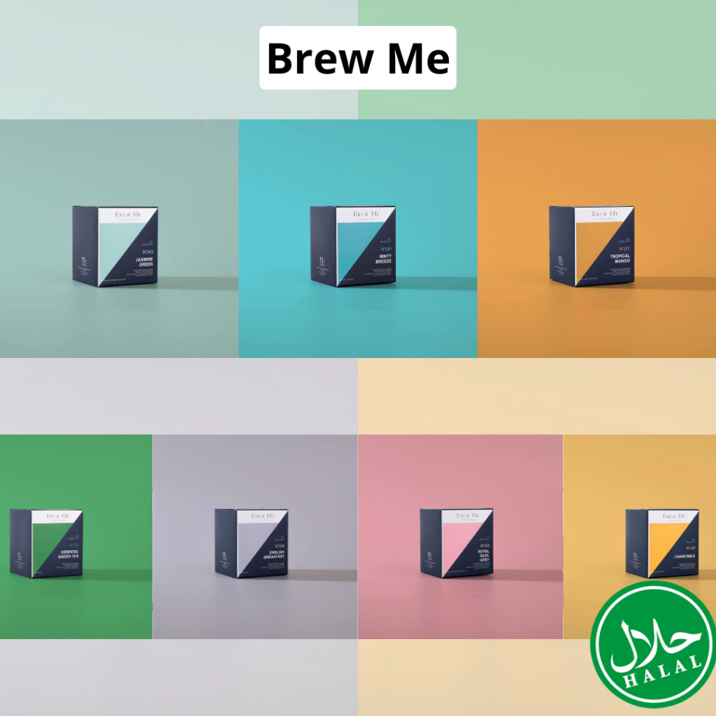 Jual BREW ME | Teh Premium Tea Bag Box isi 15 pcs | Shopee Indonesia