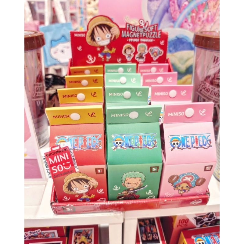 Jual MINISO x ONEPIECE 🆕 Magnet Puzzle ONEPIECE Classic Collection ...