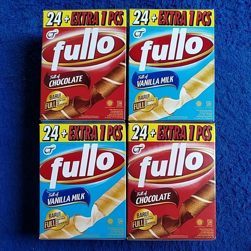 Jual FULLO WAFER ROLL BOX ISI 24 + 1 | Shopee Indonesia