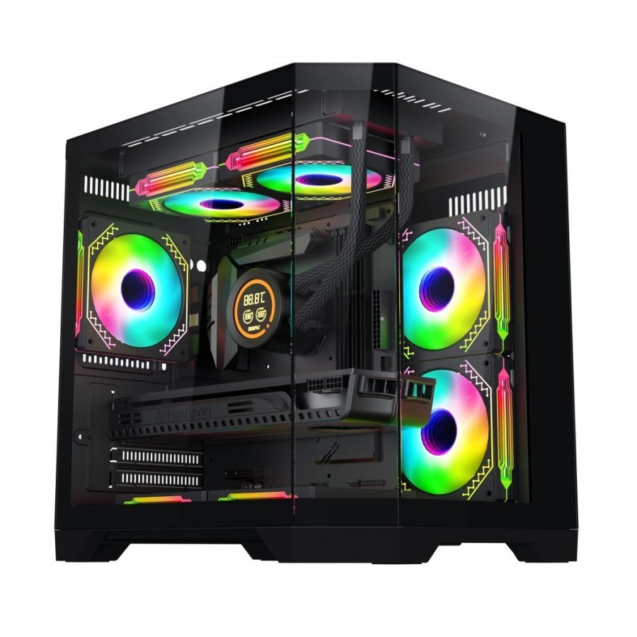 Jual Casing AIGO FT350 M-ATX Gaming Case Aigo FT-350 | Shopee Indonesia