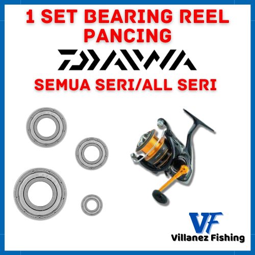 Jual SPAREPART REEL SET DAIWA SEMUA SERI MINI BEARING PANCING SPARE ...