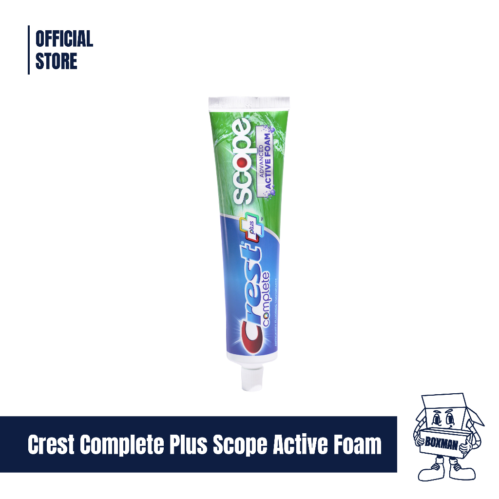 Jual Crest - Complete Plus Scope Advanced Active Foam toothpaste 232 g ...