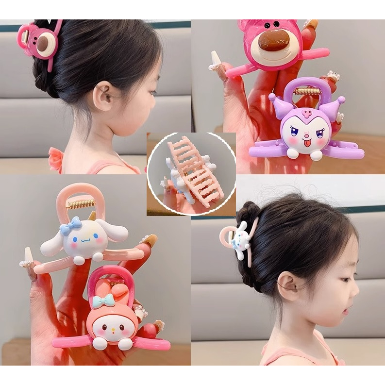 Jual Jepit/jeday rambut anak dan remaja motif kartun cute | Shopee ...