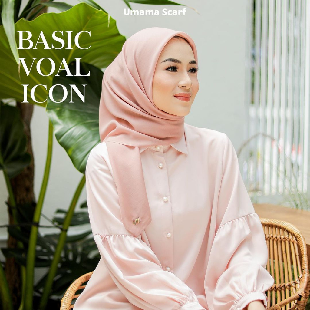 Jual Umama Scarf - Kerudung Polos Jilbab Segi Empat Hijab Daily Basic ...
