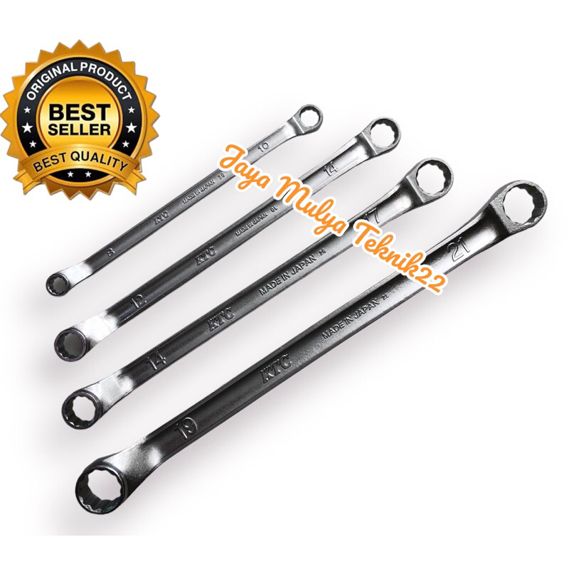 Jual PAKET Kunci ring KTC 4 pcs / Kunci ring KTC Japan original / Alat bengkel | Shopee Indonesia