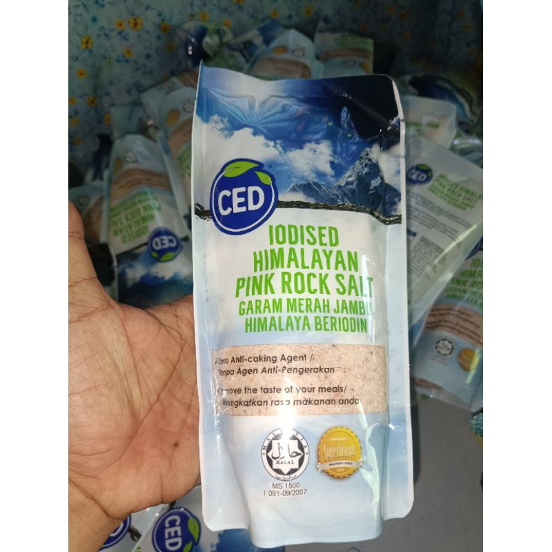 Jual GARAM HIMALAYAN IMPORT MALAYSIA 500GRAM HALAL | Shopee Indonesia