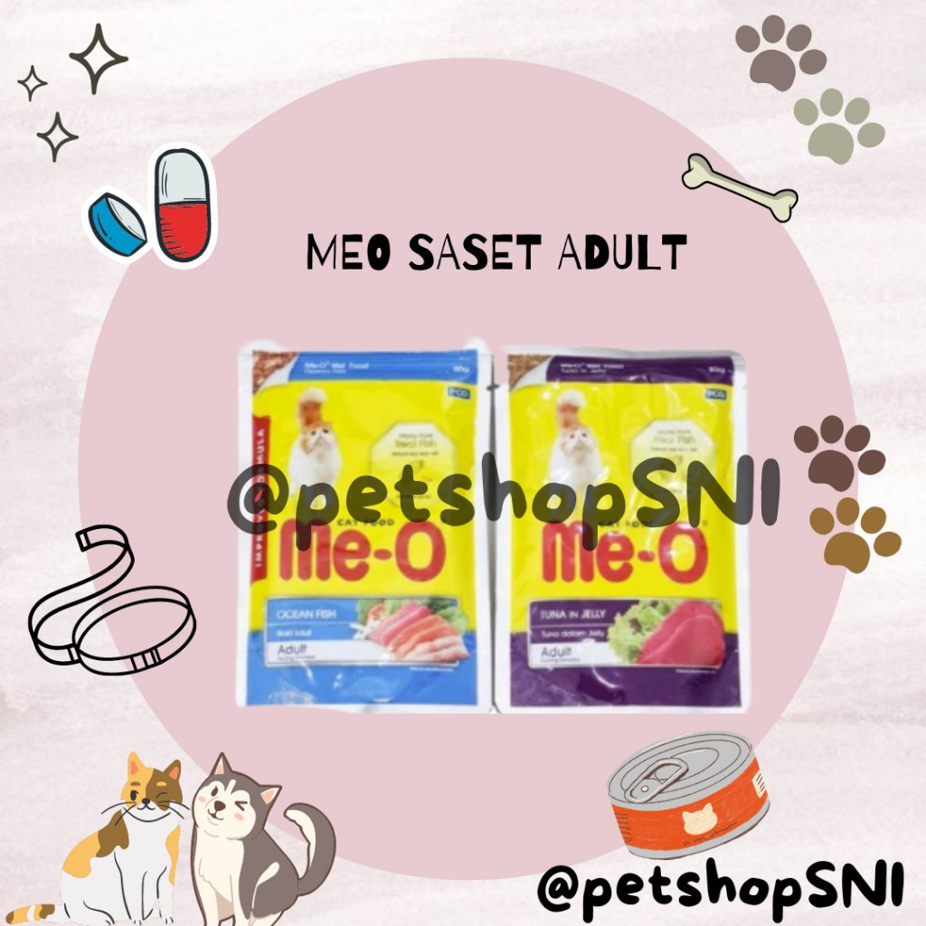 Jual Meo Saset Adult meo pouch adult meo tuna meo beef meo pempek ...
