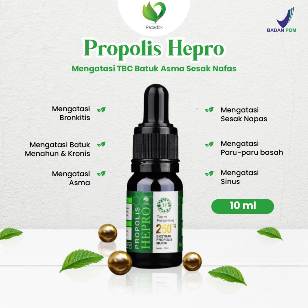 Jual Obat Herbal Propolis Hepro Original 100% BPOM Membantu Mengatasi ...