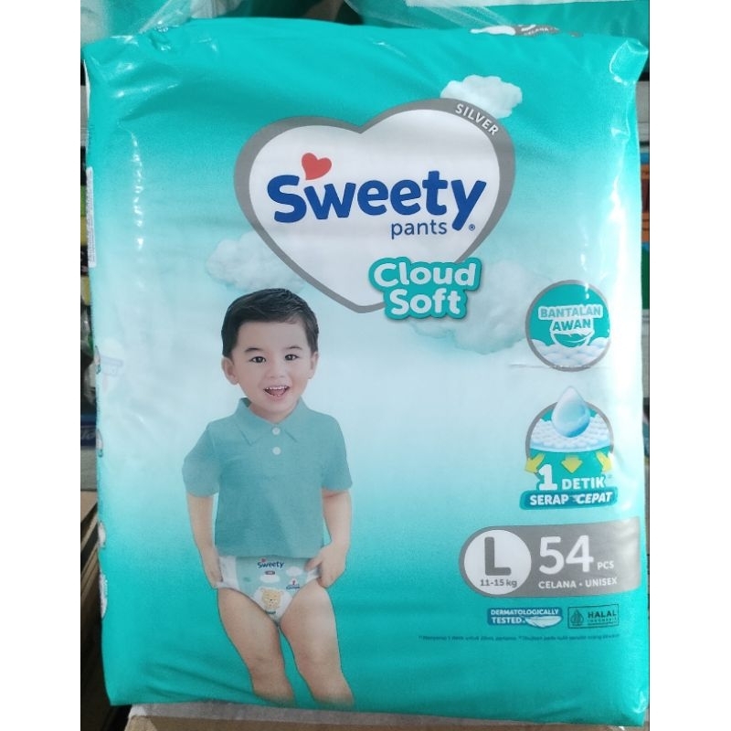 Jual sweety pants silver cloud soft L54 | Shopee Indonesia