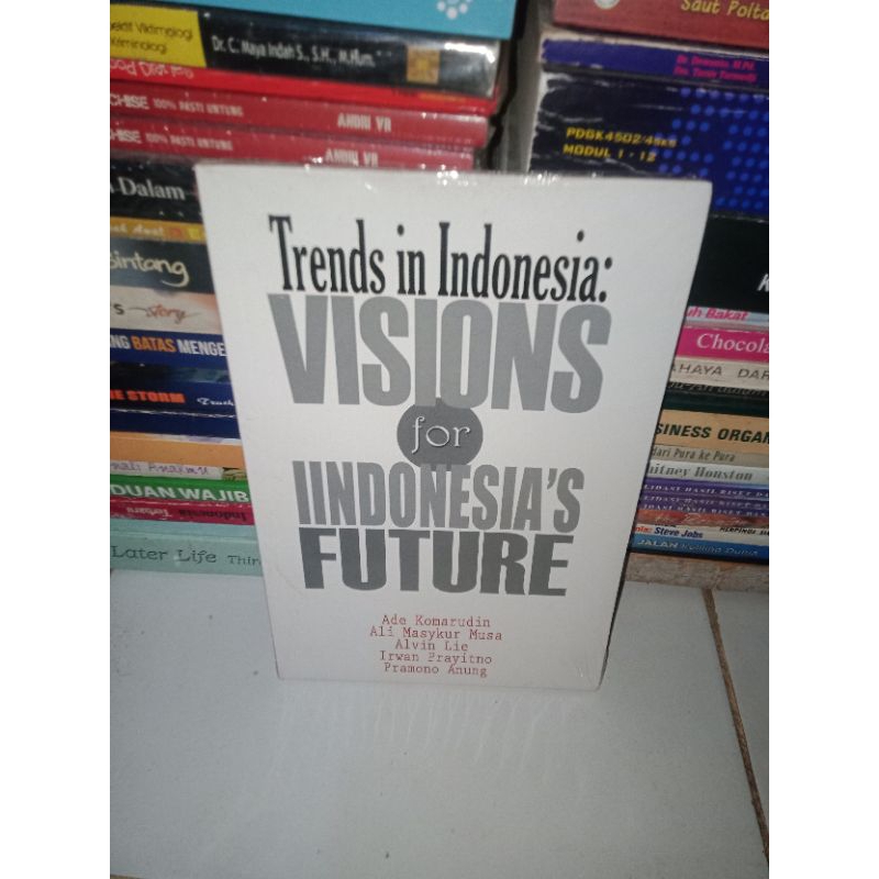 Jual BUKU ASLI TRENDS IN INDONESIA VISIONS FOR INDONESIA S FUTURE ...