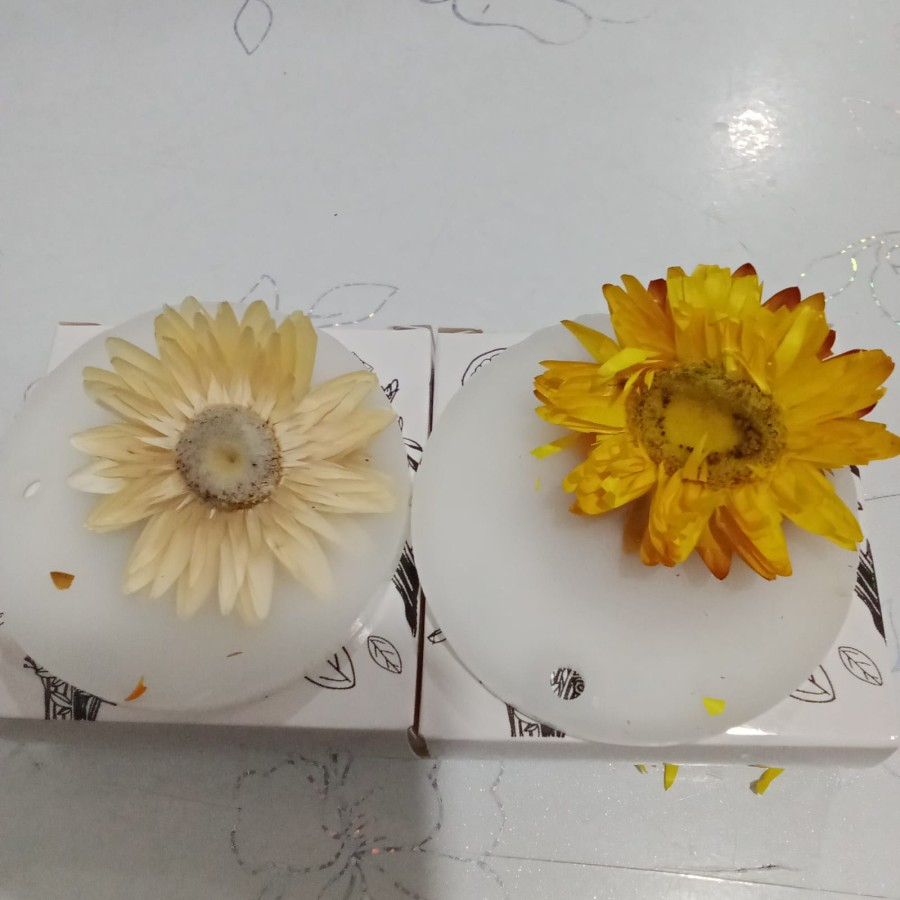 Jual aroma terapi lilin ekstrak bunga asli pewangi dan penyegar ruangan ...