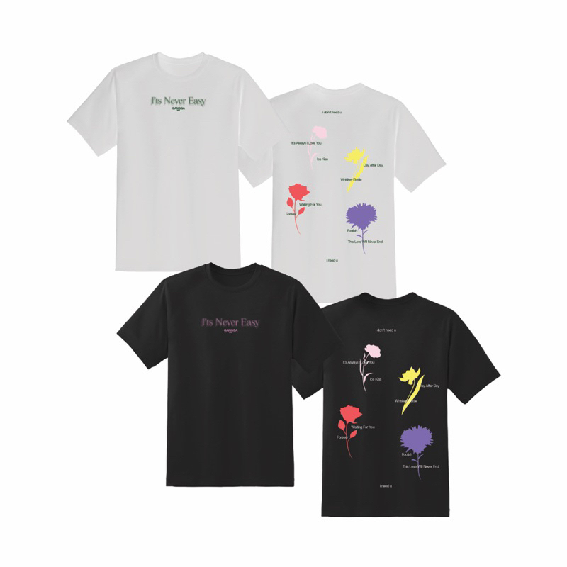 Jual It’s Never Easy - Pop Up Event T-Shirt Merchandise (DEFECT:TYPO ...