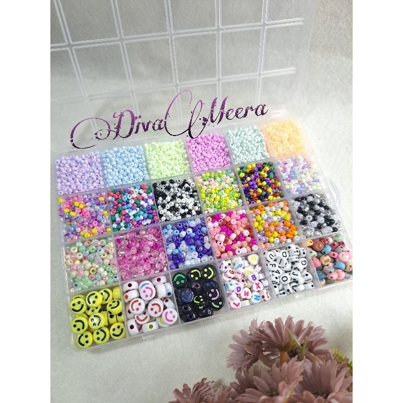 Jual Paket Box payet pasir MIX (free senar elas, non elas, kokot ...