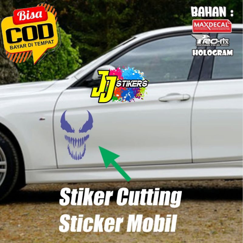 Jual logo venom, sticker venom, stiker logo cutting venom | Shopee ...