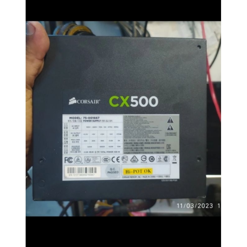 Jual Psu Corsair Cx 500w | Shopee Indonesia