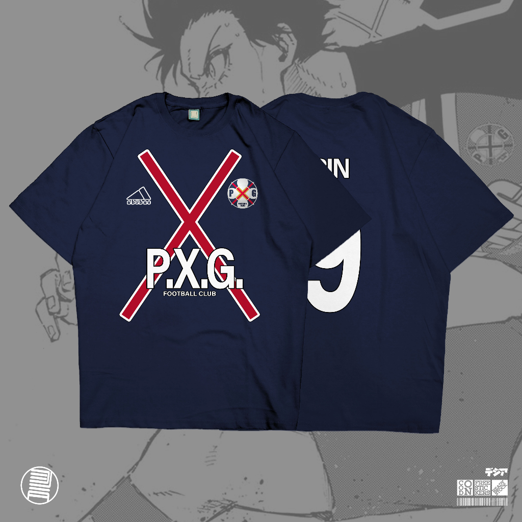 Jual PXG FC Paris France Rin Shidou Blue Lock Jersey Kaos Anime Manga ...