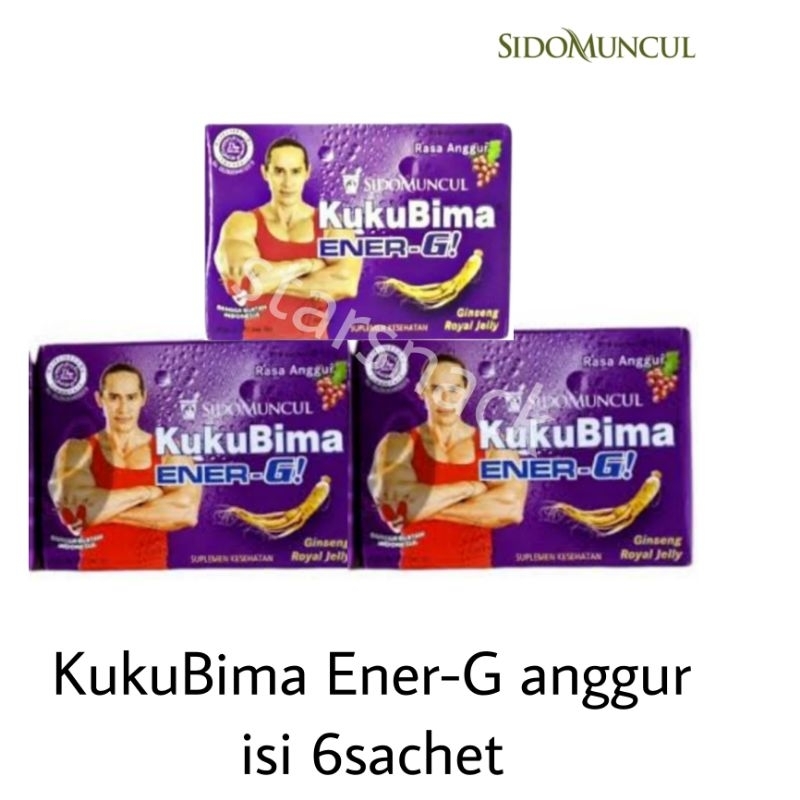 Jual Kuku Bima Ener-G Sidomuncul isi 6sachet | Shopee Indonesia