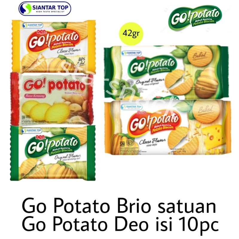 Jual Go Potato Deo Brio biskuit kentang | Shopee Indonesia