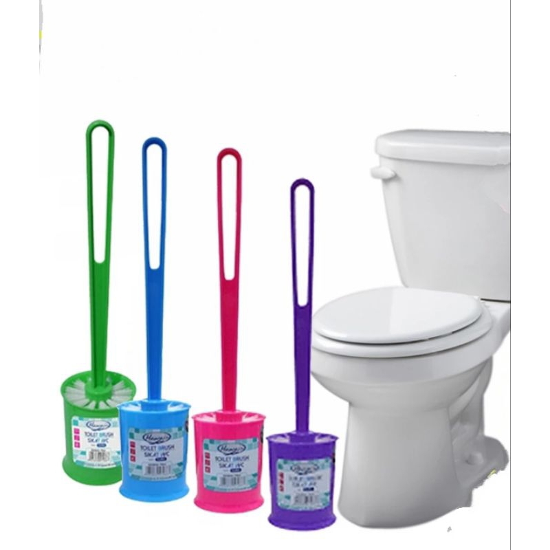 Jual Sikat WC Hawaii Gagang Clara Dengan Tatakan Sikat Kamar Mandi ...