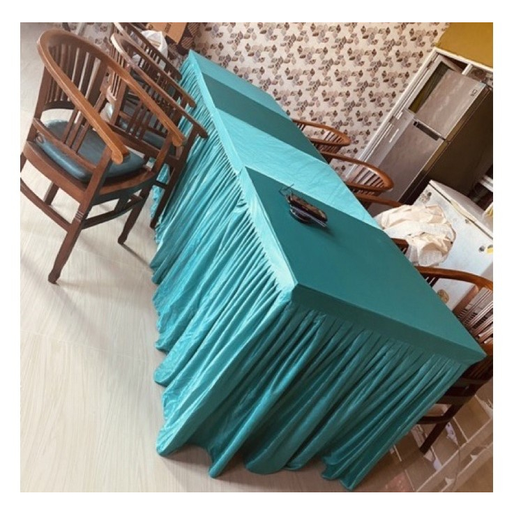 Jual Cover Meja Ukuran 120 x 50 x 35 cm (P x L x T) | Shopee Indonesia