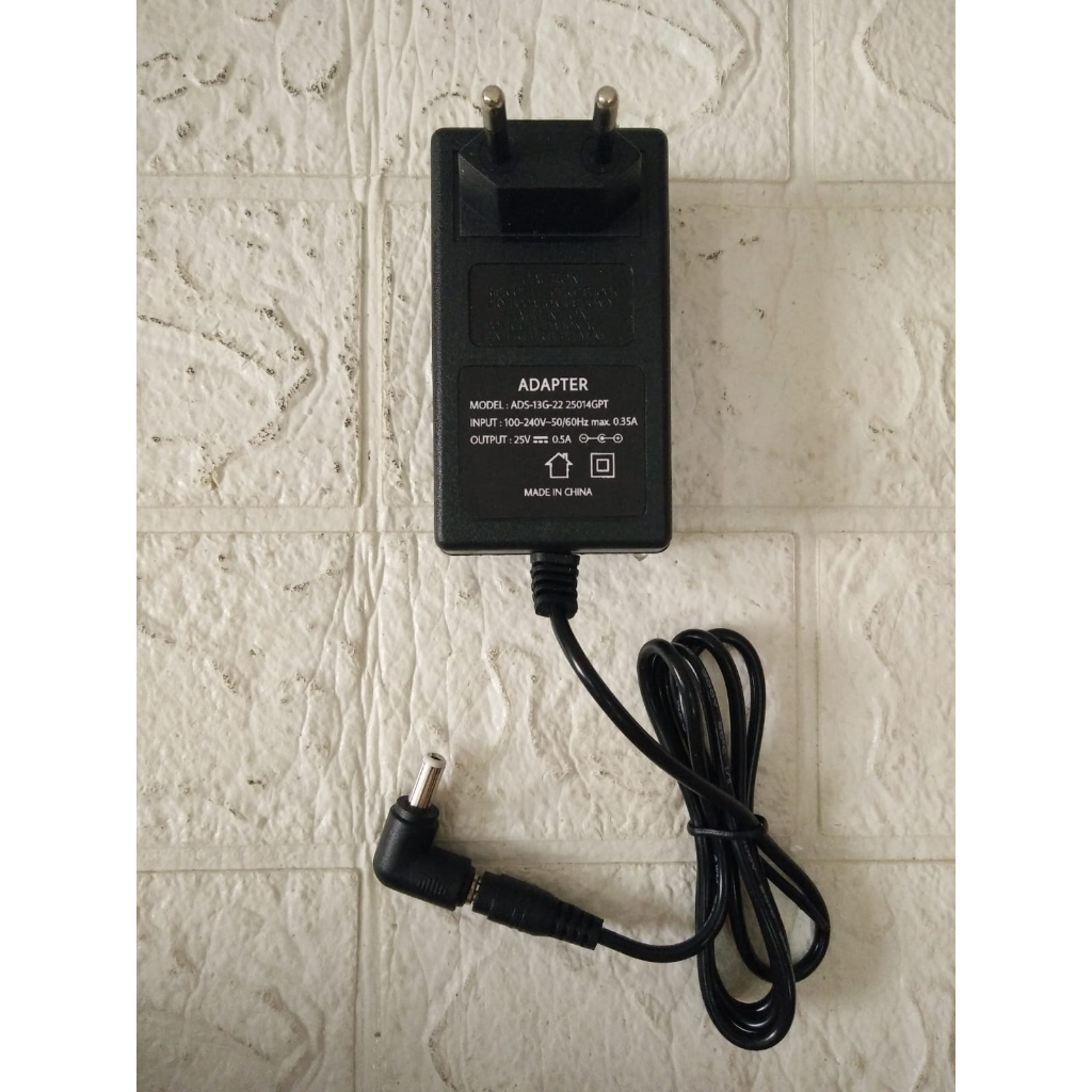 Jual ADAPTOR 25V 0.5A model : ADS-13G-22 25014GPT | Shopee Indonesia