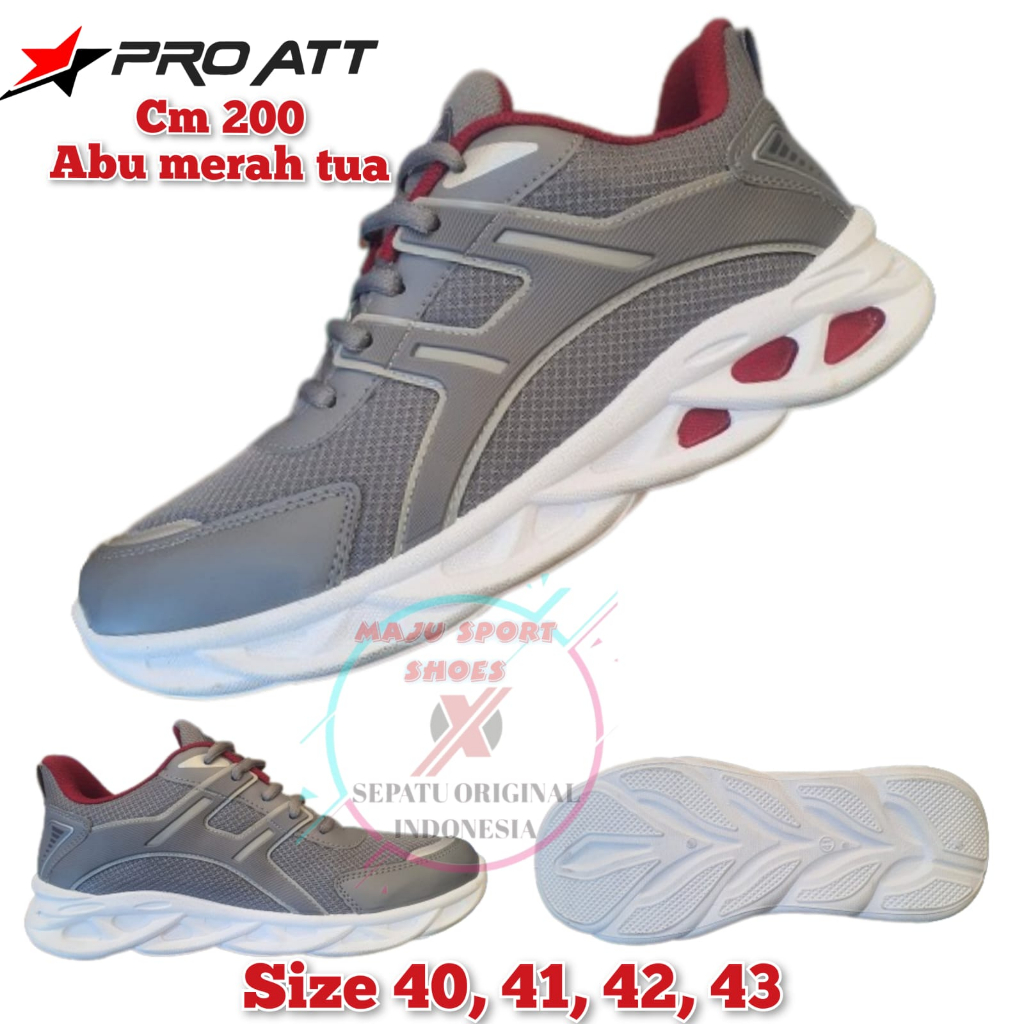 Jual PRO ATT CM 200 - sepatu sneakers olahraga original / sepatu running | Shopee Indonesia